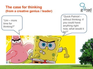 South West PPMA presentation - May 2013 - Gomad thinking | PPTX