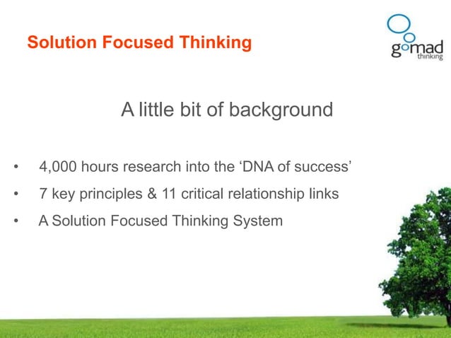 South West PPMA presentation - May 2013 - Gomad thinking | PPTX