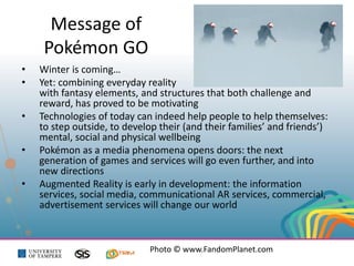 Pokémon GO and the Ludification of Culture | PDF