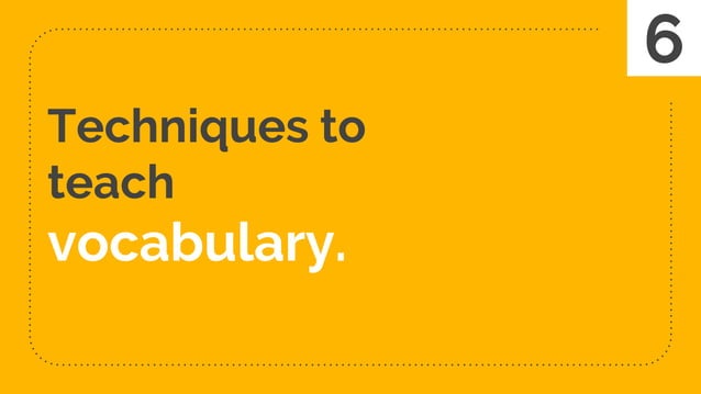 Teaching Vocabulary - Mayra Totena | PPT