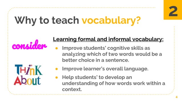 Teaching Vocabulary - Mayra Totena | PPT