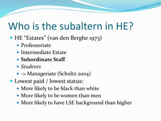 May The Subaltern Speak | PPT