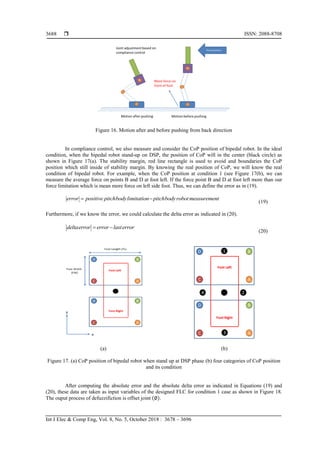 Center of Pressure Feedback for Controlling the Walking Stability Bipedal Robots using Fuzzy ...