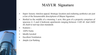 Mayur signature | PPTX | Business | Business and Finance