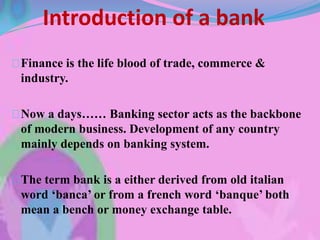 Banking...... At a glance :) | PPT | Free Download