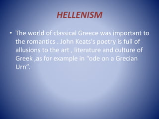 romantic literature | PPTX