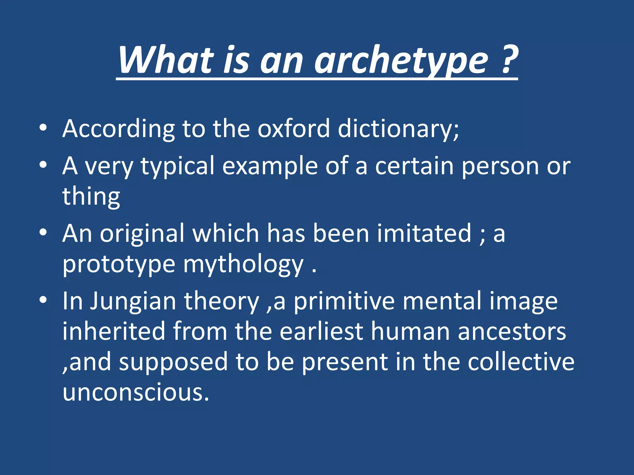 archetypal criticism by nortrope frye | PPTX