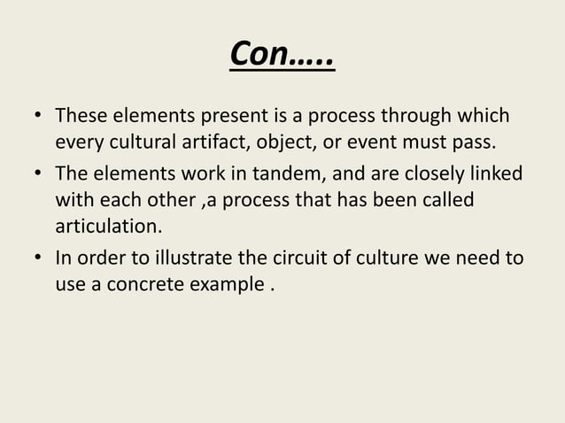 media and circuit of cuture | PPTX