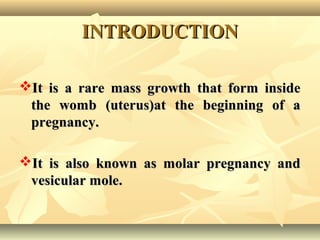 molar pregnancy | PPT
