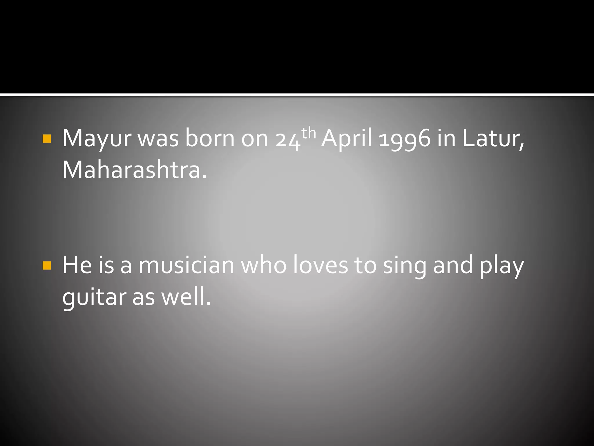 Inspiring story of An Engineer who ‘sang’ to fame! | PPT