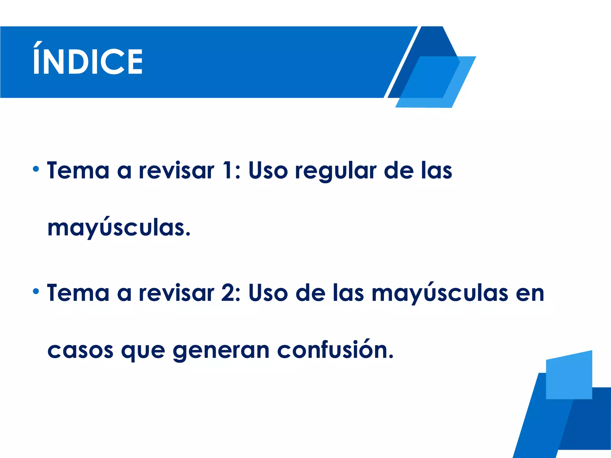 Mayusculas y minusculas | PPT