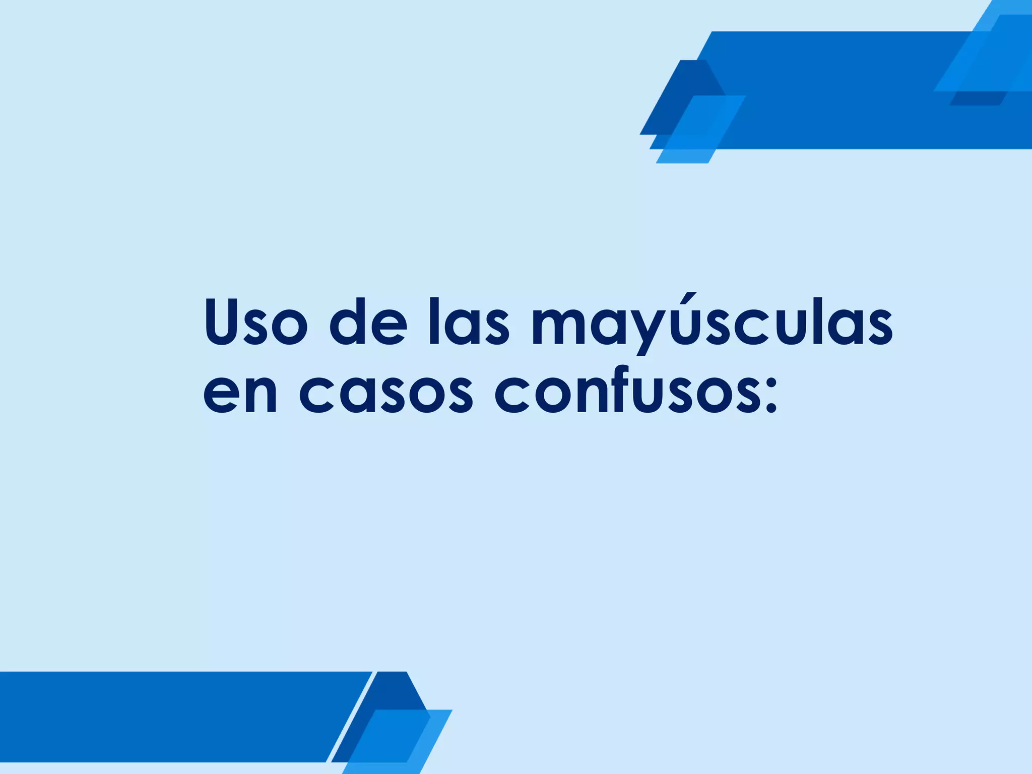 Mayusculas y minusculas | PPT