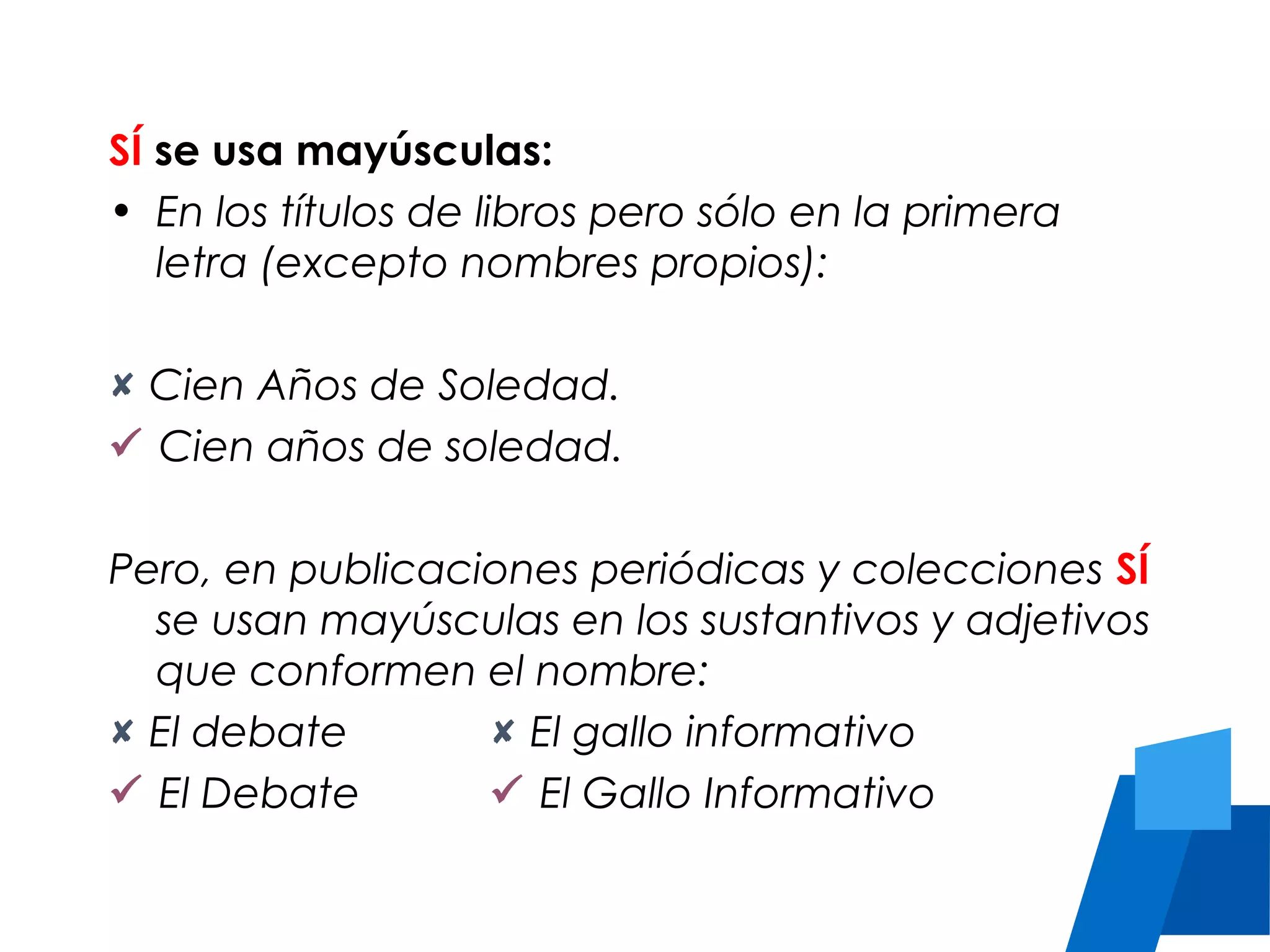 Mayusculas y minusculas | PPT