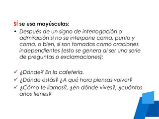 Mayusculas y minusculas | PPT