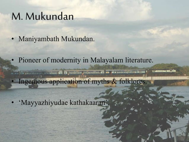 Mayyazhi puzhayudae theerangalil…. | PPTX | Hinduism | Religion ...