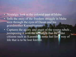 Mayyazhi puzhayudae theerangalil…. | PPTX