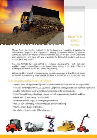 Mazada Group profile | PDF | Commercial Trucks | Auto Body Styles