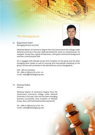 Mazada Group profile | PDF