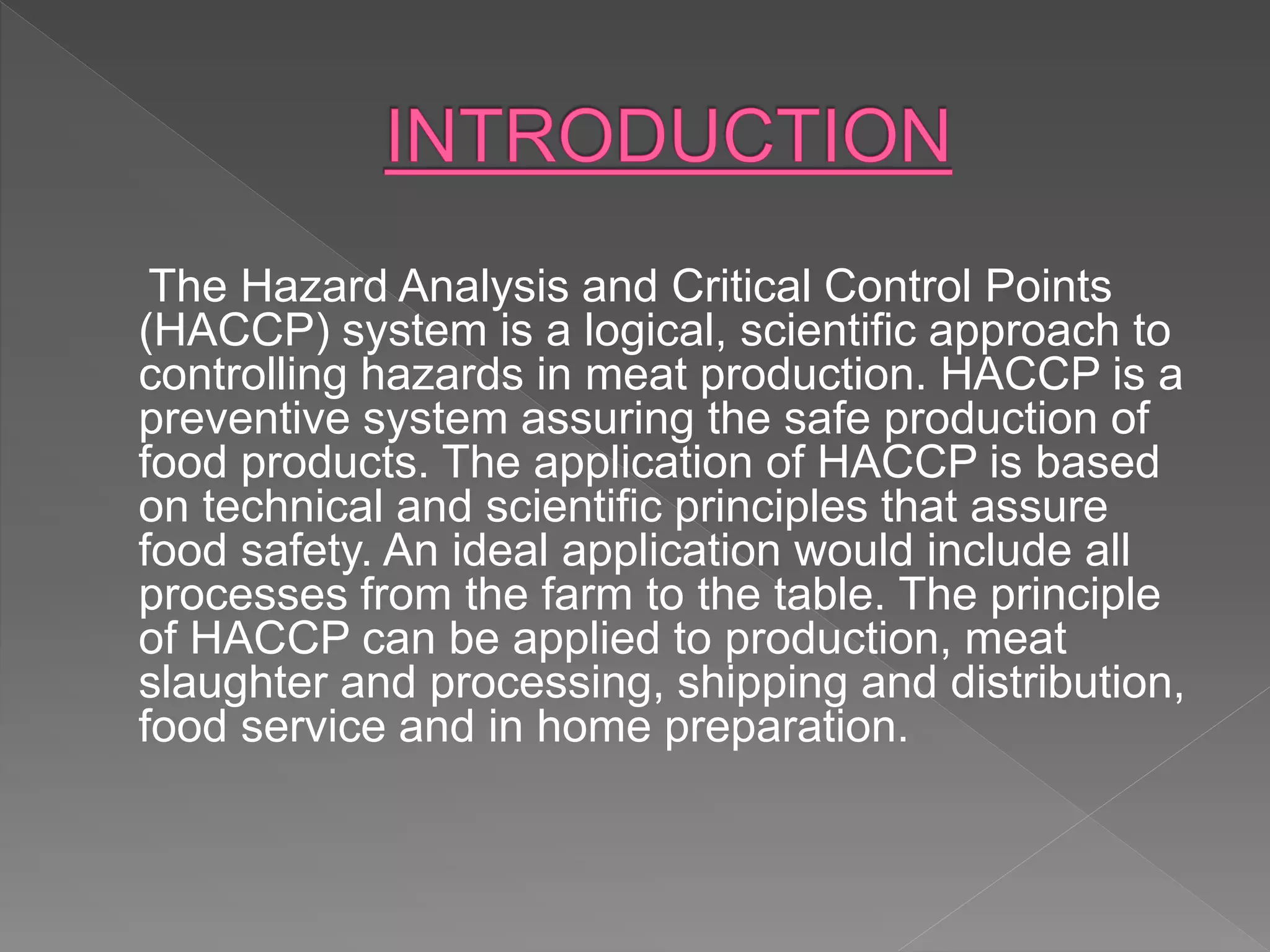 FOOD SAFETY MANAGEMENT SYSTEM | PPTX