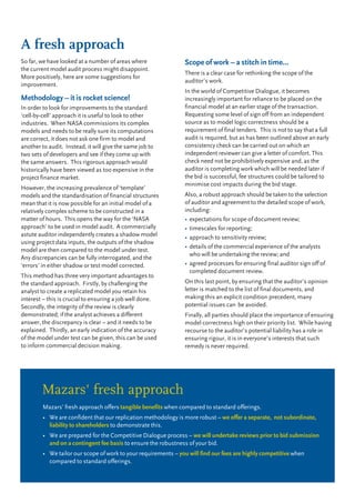 Mazars Model Audit Methodology | PDF