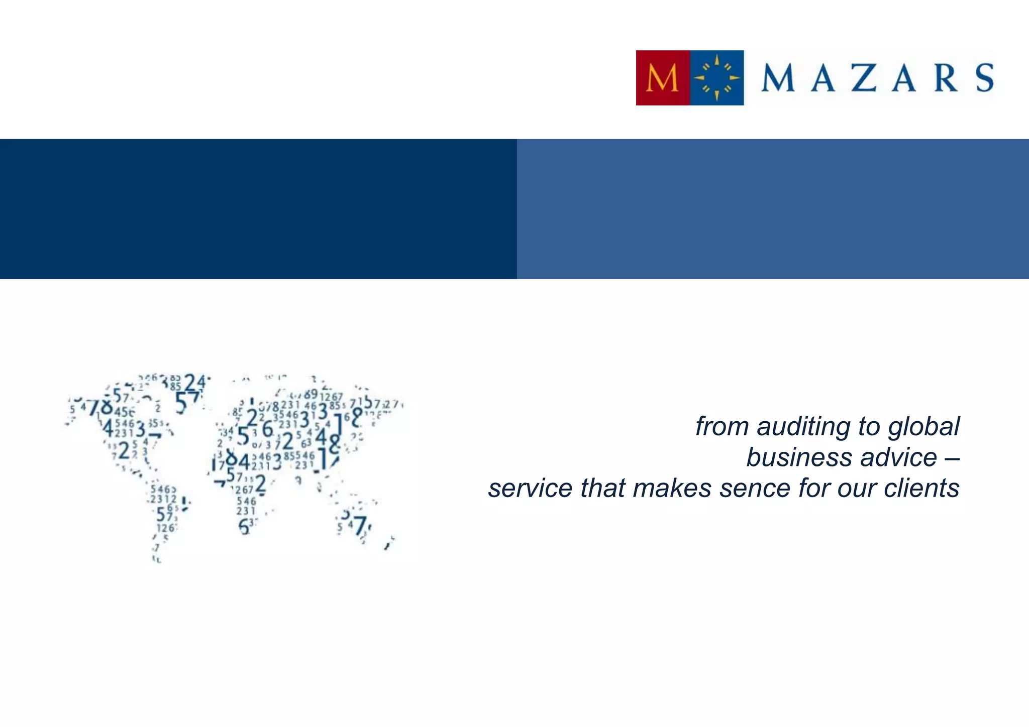 Mazars presentation november 2011 (tjk) | DOCX