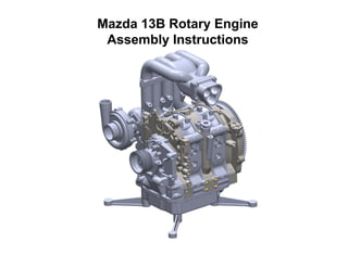 Mazda_13B_Assembly_Instructions of wankel | PDF