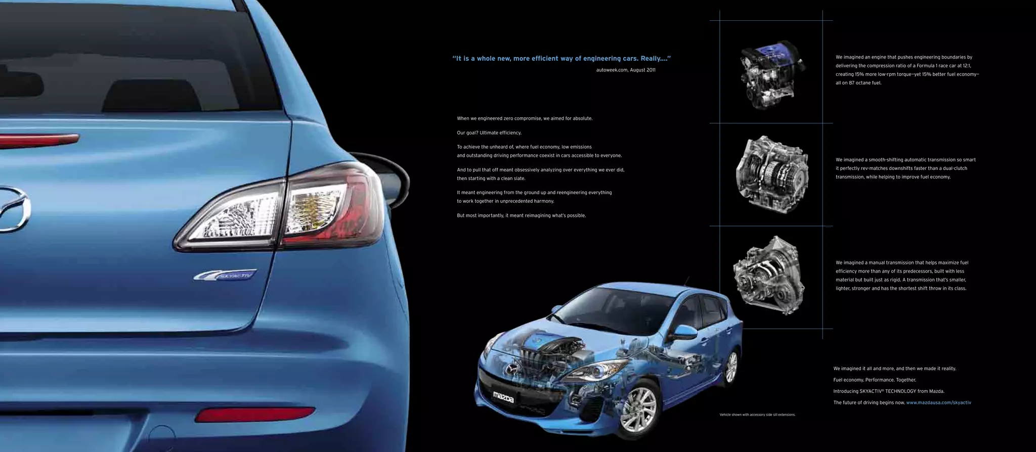 2012 Mazda3 Hatchback and sedan brochure provided by Naples Fort Myers ...
