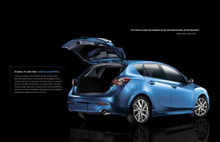 2012 Mazda3 Hatchback and sedan brochure provided by Naples Fort Myers ...