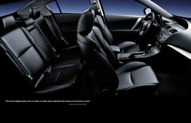 2012 Mazda3 Hatchback and sedan brochure provided by Naples Fort Myers ...