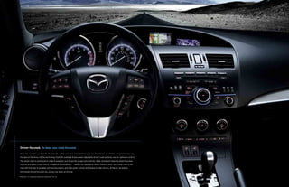 2012 Mazda3 Hatchback and sedan brochure provided by Naples Fort Myers ...