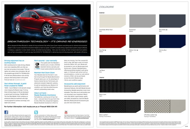 Brochure of Mazda | PDF