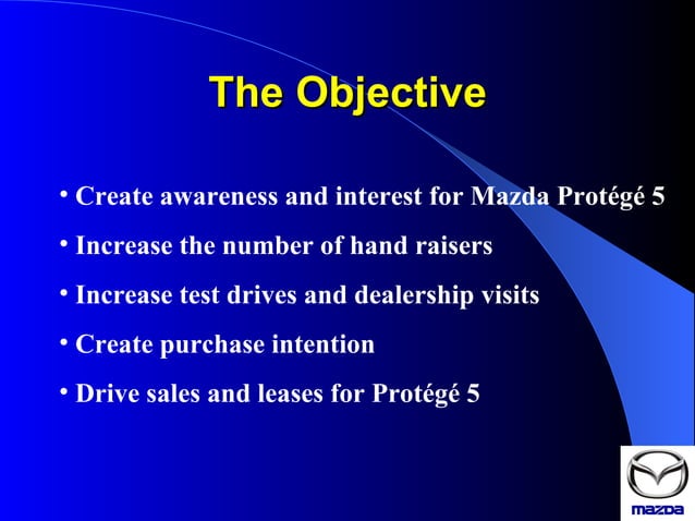 Mazda Brand Immersion | PPT