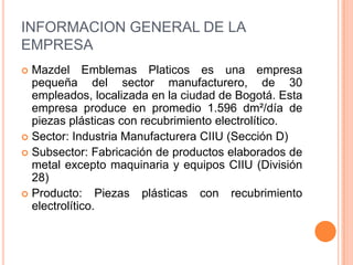 Mazdel emblemas plasticos | PPS