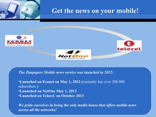 Advertise with Zimpapers Digital and enhance your brand visibility! | PPT