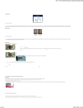 Maze experiment details | PDF | Herbs and Supplements | Alternative ...