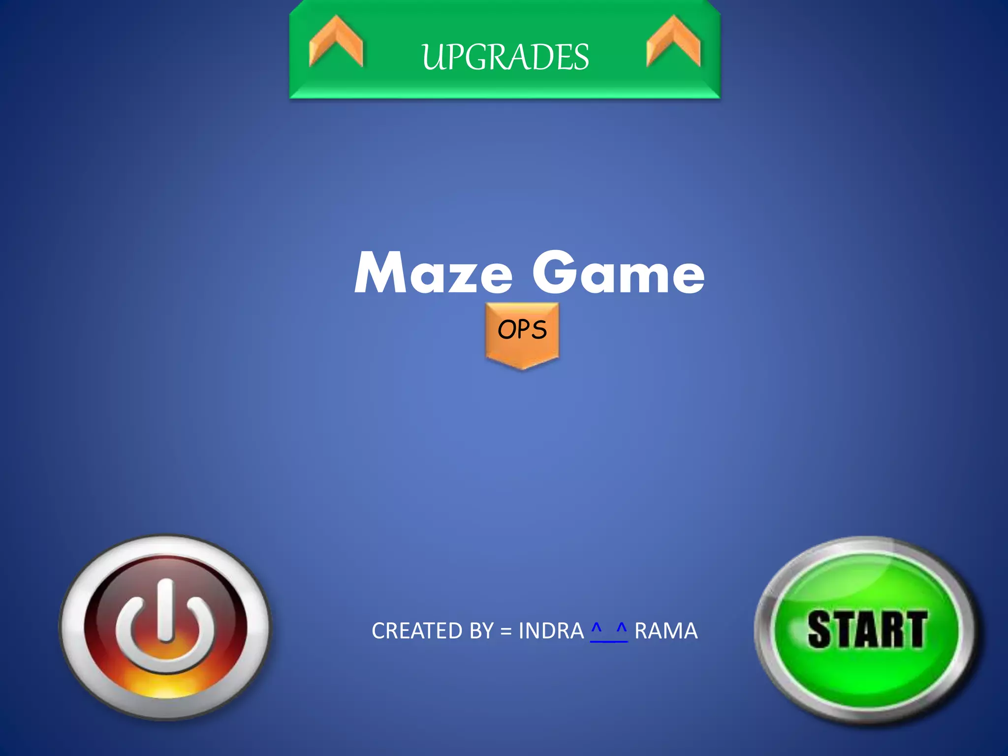 Maze game | PPT