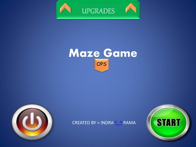 Maze game | PPT