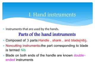 Mazen doumani instruments and equipment for tooth preparation copy | PDF