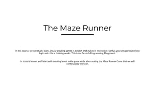 maze runner game.pptx