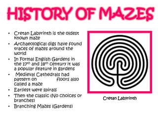 Mazes presentation | PPTX