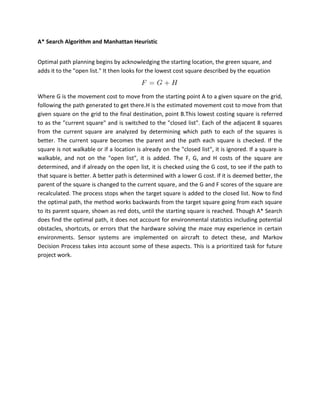 Maze solving quad_rotor | PDF