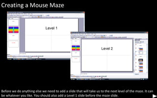 Maze tutorial | PPT