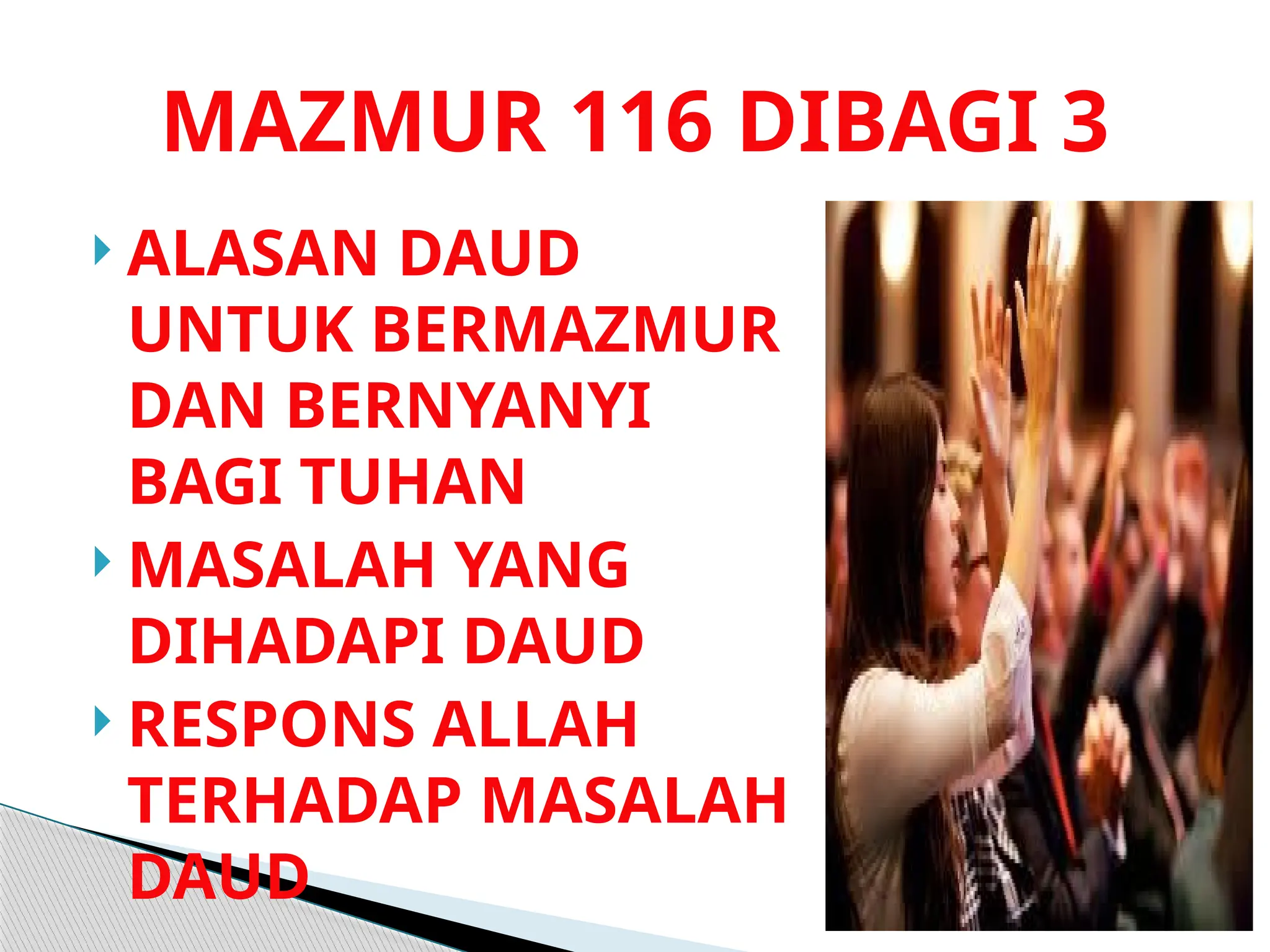 Bahan Khotbah Tentang Kitab Mazmur 116.pptx