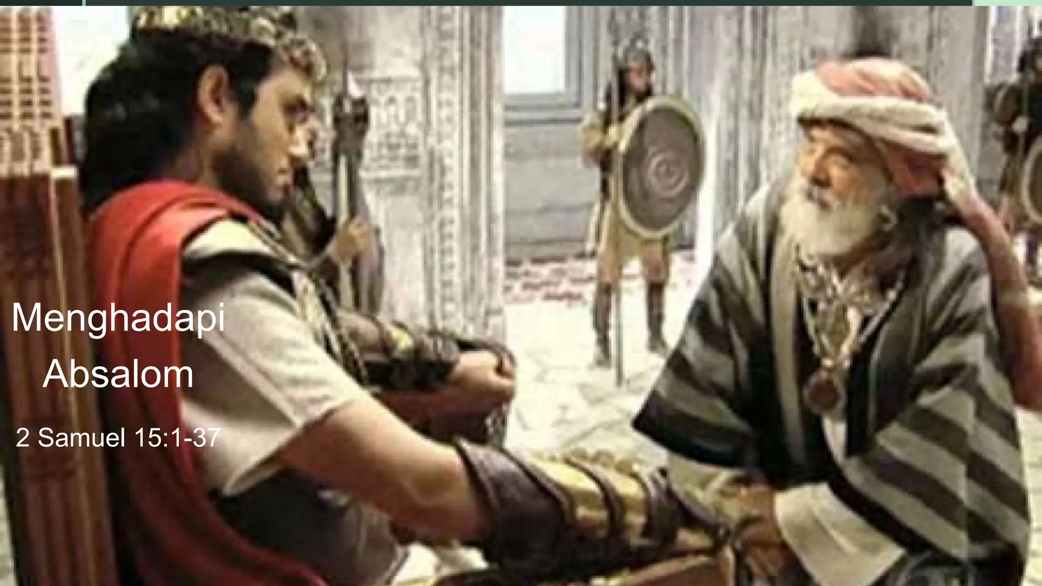 Mazmur 23 (Fase-fase kehidupan Raja Daud).pptx