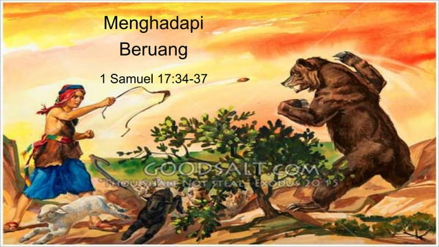 Mazmur 23 (Fase-fase kehidupan Raja Daud).pptx