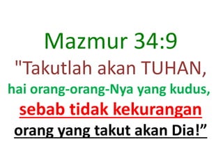 Mazmur 34 | PPTX