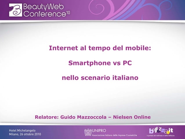 Internet al tempo del mobile: Smartphone vs PC nello scenario italiano ...