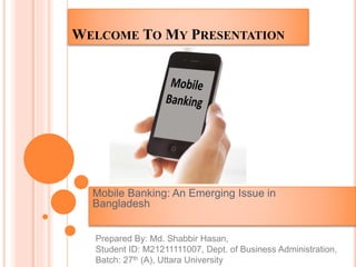 Mobile banking service | PPT