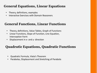 Math-Bridge Content Collections | PPTX