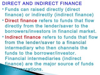 An Overview of Financial System | PPT